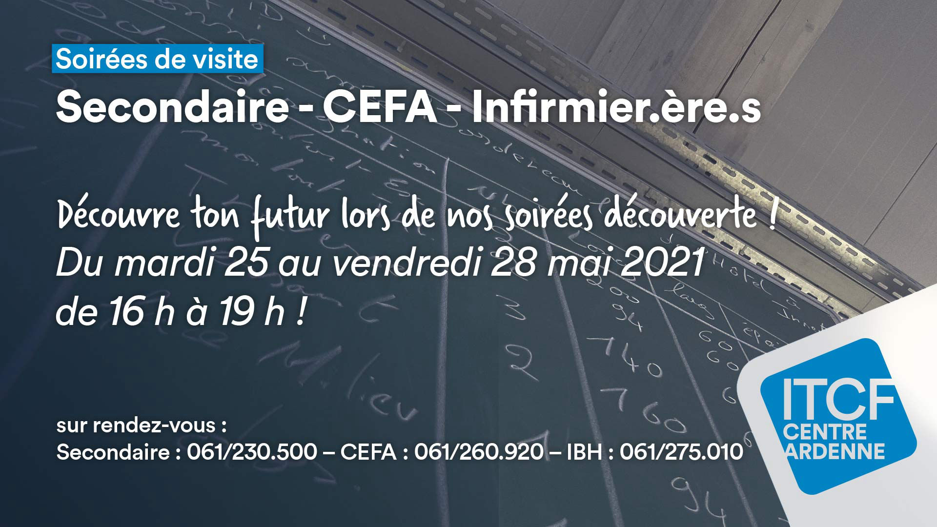 ITCF Centre Ardenne - Institut technique - Inscriptions et formations